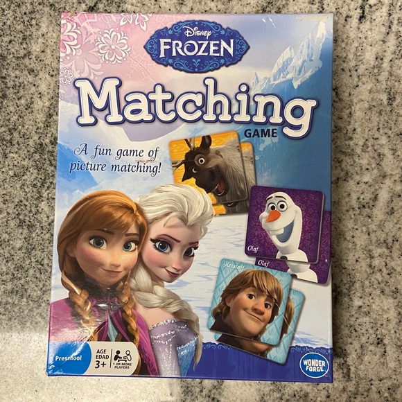 Disney | Toys | Disneys Frozen Matching Game | Poshmark